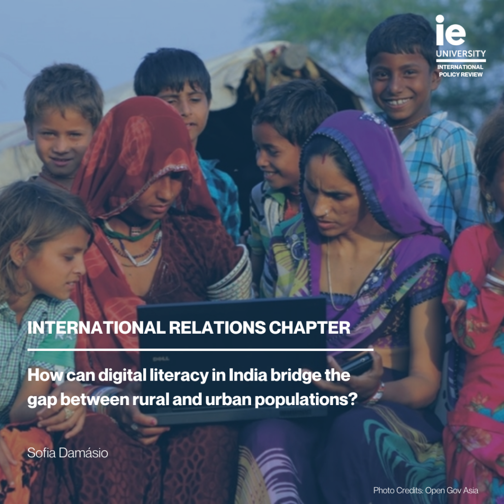 How can digital literacy in India bridge the gap between rural and ...